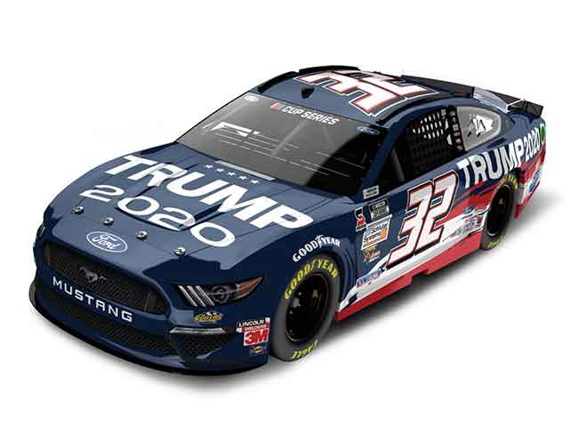 ..2020 Corey LaJoie 1/64th Trump 2020 car