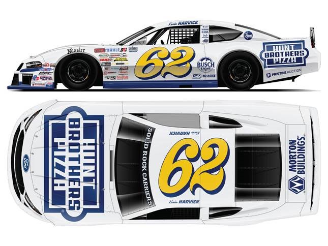 ..2023 Kevin Harvick 1/24th Hunt Bros Pizza Ford Mustang Late Model