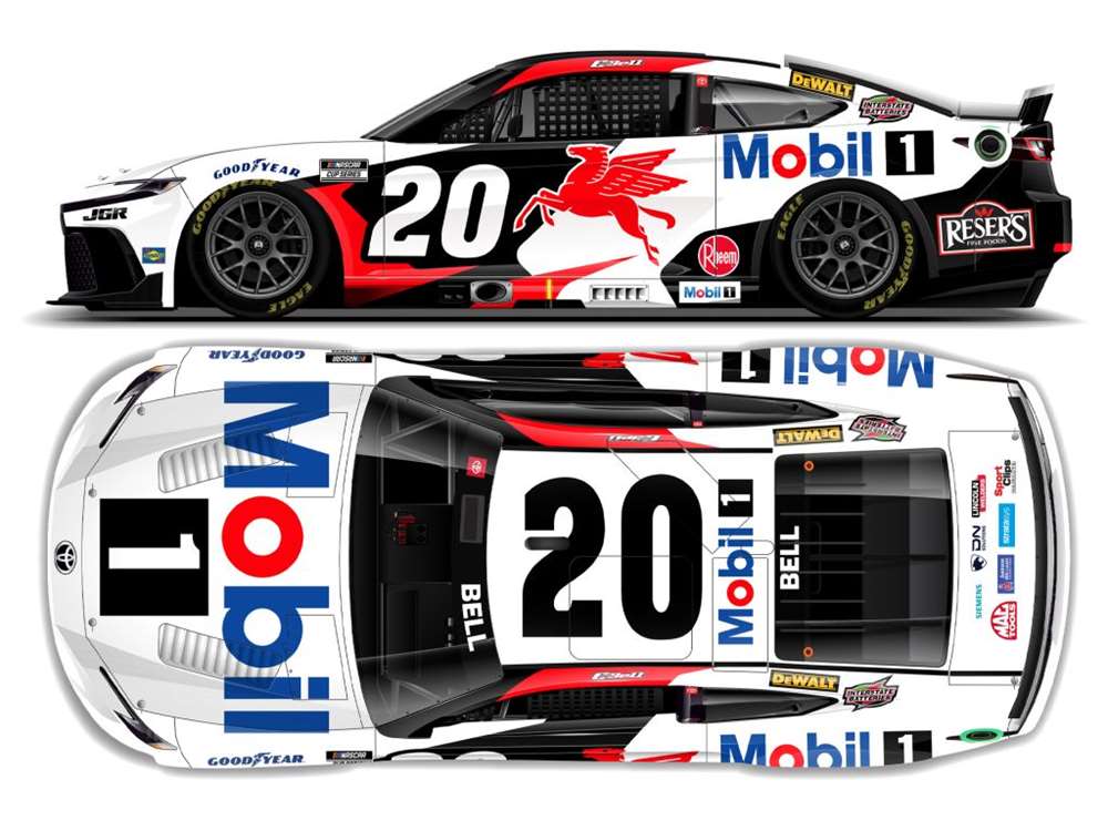  2025 Christopher Bell 1 64th Mobil1 Camry