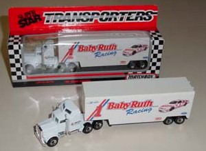 ..1992 Jeff Gordon 1/87th Baby Ruth "Busch Series" transporter