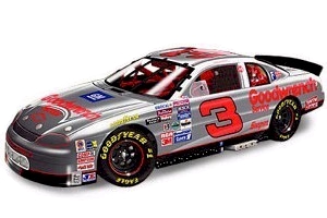 ..1995 Dale Earnhardt 1/24th GM Goodwrench "Silver Select" RCCA c/w ...