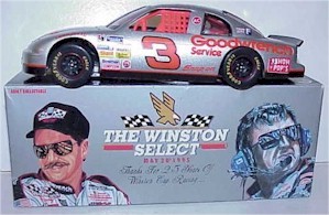 ..1995 Dale Earnhardt 1/24th GMGW "Silver Select" c/w car