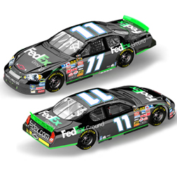 ..2006 Denny Hamlin Fed Ex "First Cup Win" c/w car